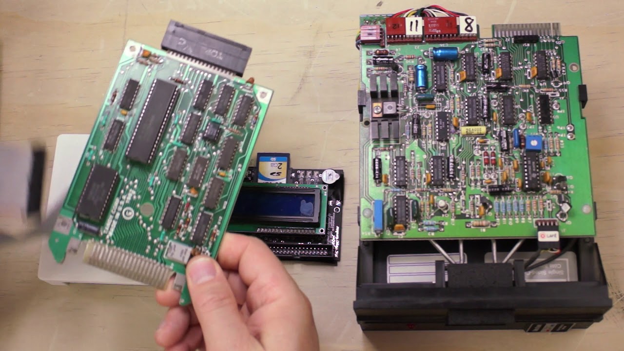 TRS-80 Coco Retro Computer Storage Showdown