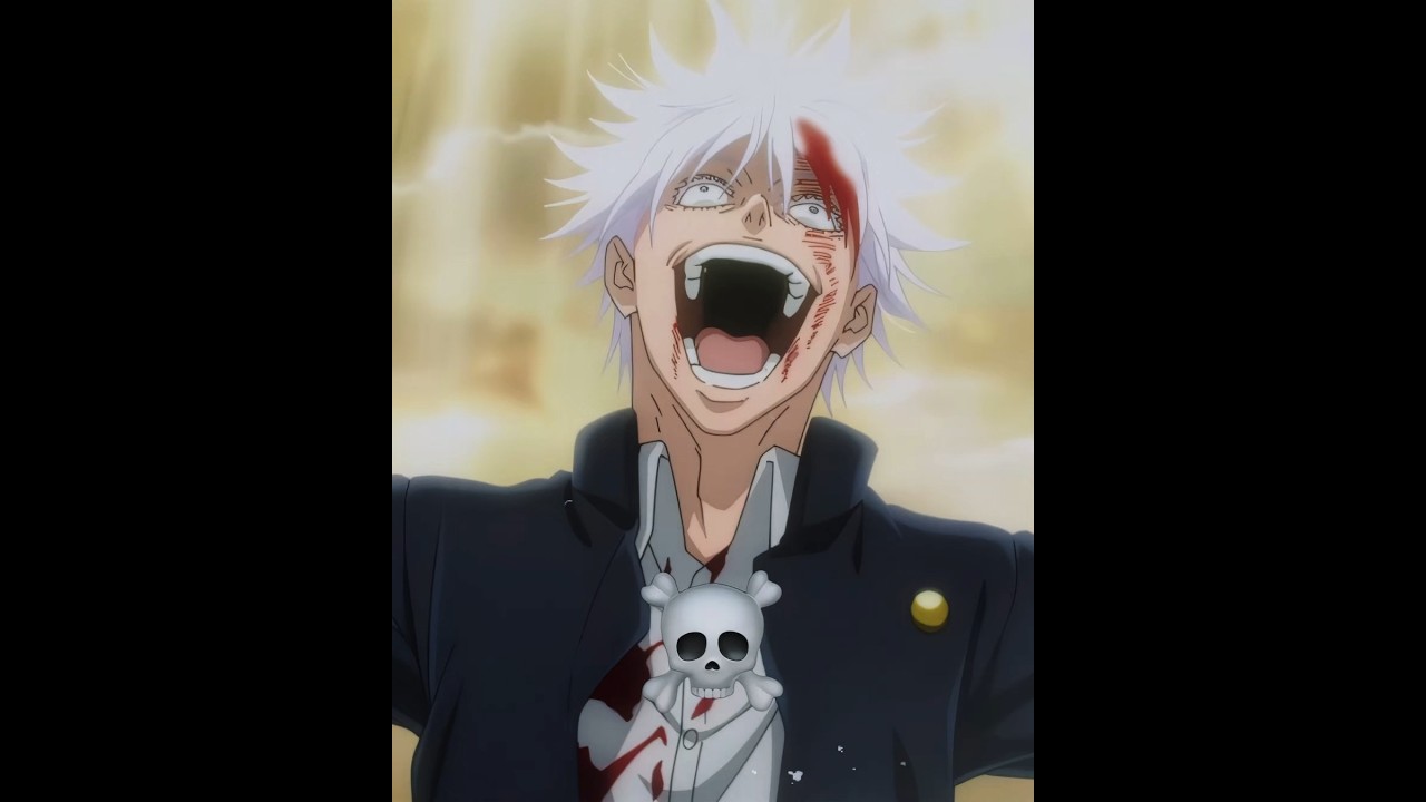 When Gojo Figured Out Reverse Curse Technique 💀🥶 | #jujutsukaisen #jjk #gojo #gojosatoru #anime