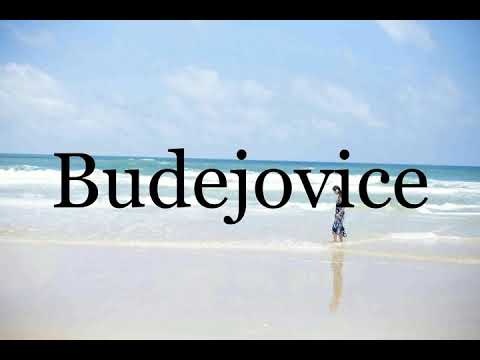 How To Pronounce Budejovice🌈🌈🌈🌈🌈🌈Pronunciation Of Budejovice