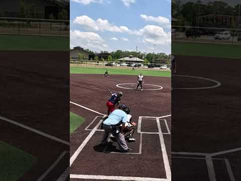 💥 Unbelievable! Foul Ball Ruled Fair on Third Base Line 🥎💥🤯 #fastpitch #umpire