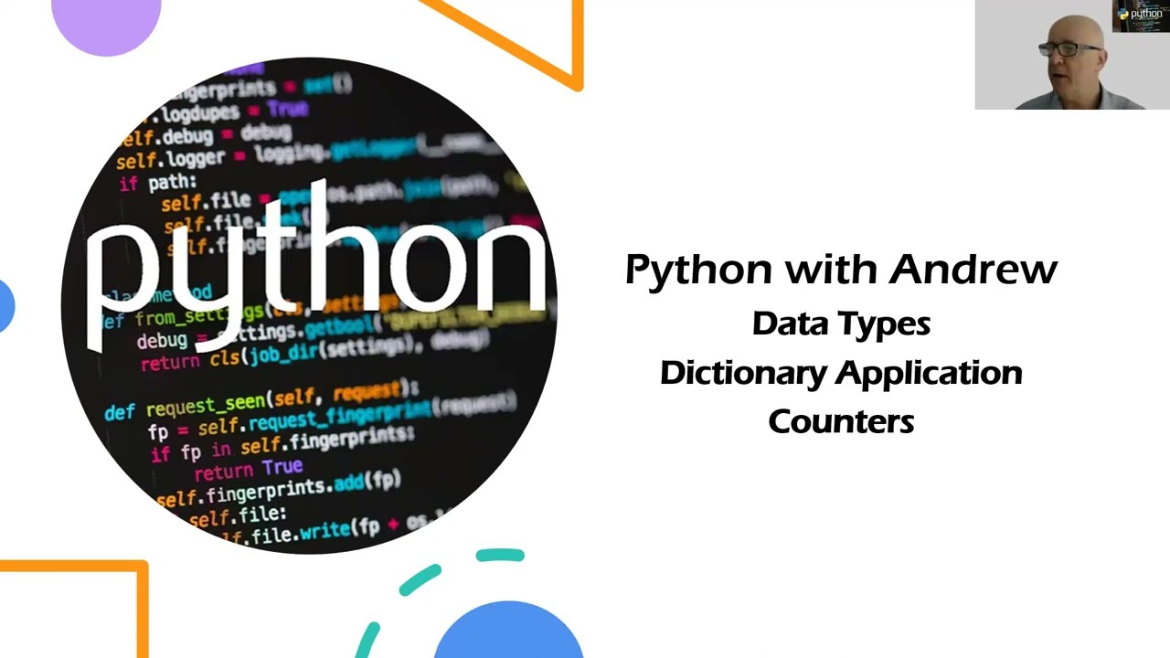 Python Data Types - Dictionary Application - Counters