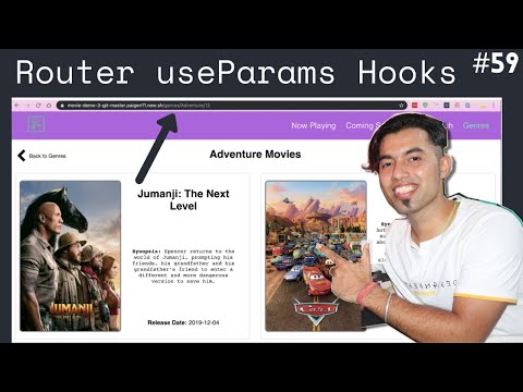Learn useParams Hooks in React Router in Hindi in 2020 57 - Mind Luster