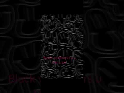 Black wallpaper