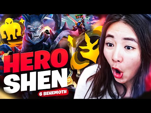 I HIT THE MOST BROKEN COMBO! Raid Boss Ranged Shen Reroll | TFT Set 11
