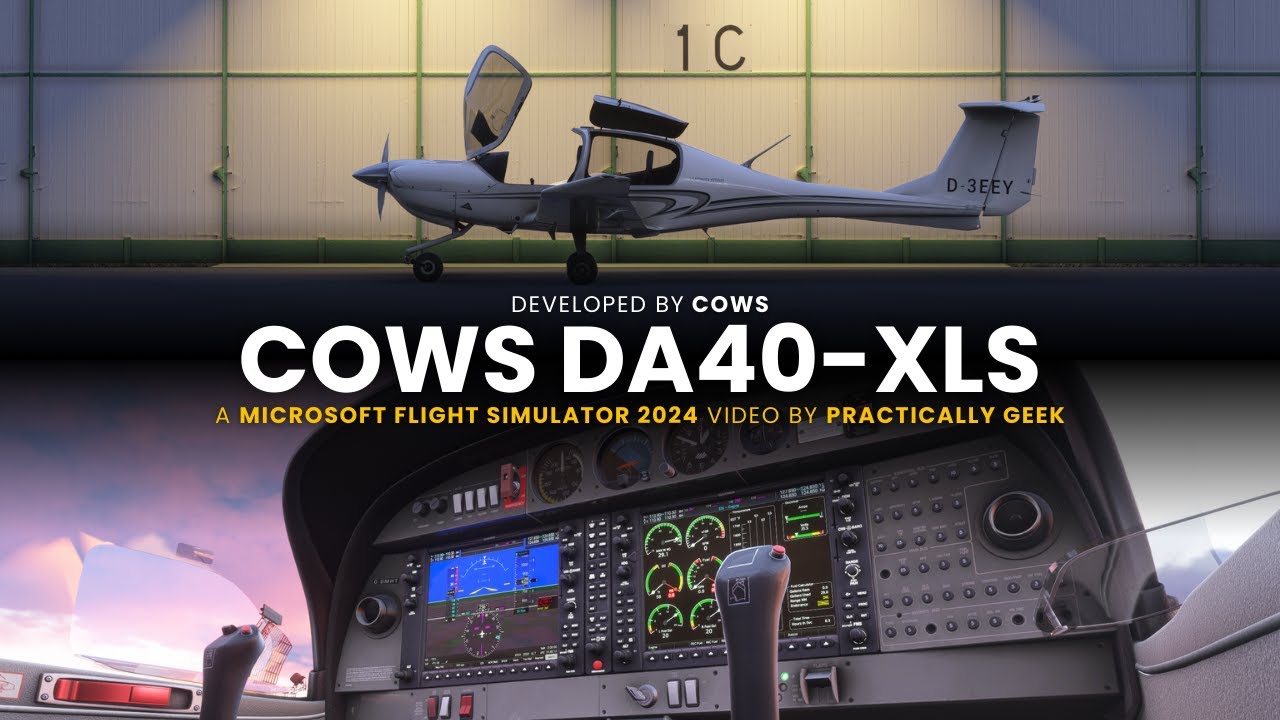 COWS DA40 XLS | Creator Of Worlds | Microsoft Flight Simulator 2024 ...