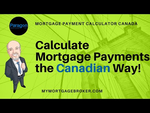 Mortgage Payment Calculator Canada