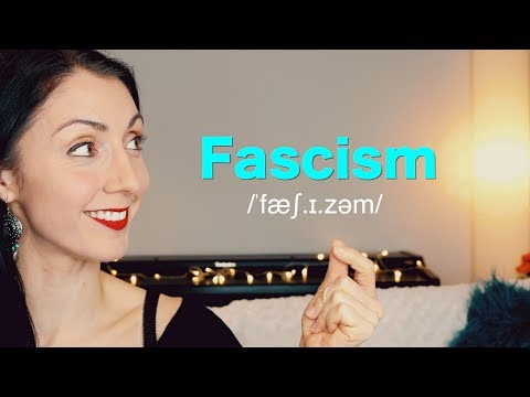 FASCISM | How To Pronounce | British English Pronunciation