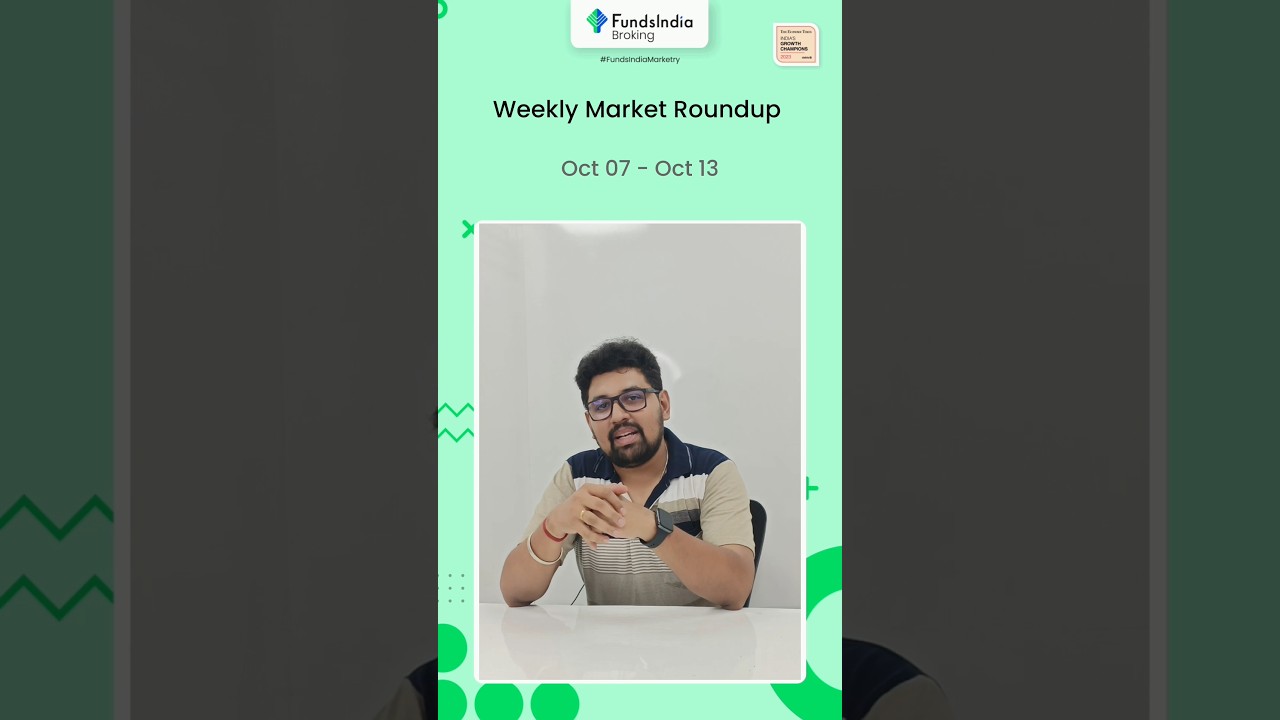 Weekly Market Roundup | Oct 07, 2023 to Oct 13, 2023 | #shorts #weeklyroundup #stocks
