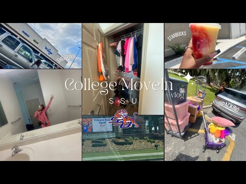 COLLEGE MOVE-IN DAY VLOG | SAVANNAH STATE UNIV.