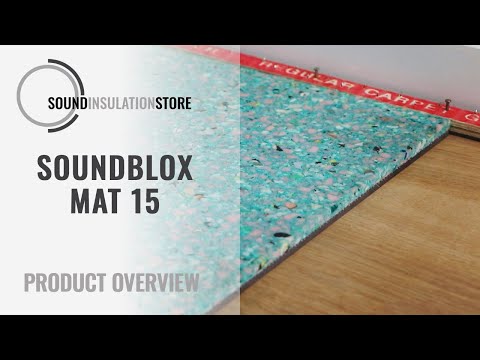Soundblox Mat 15 KG - Acoustic Underlay – Sound Insulation