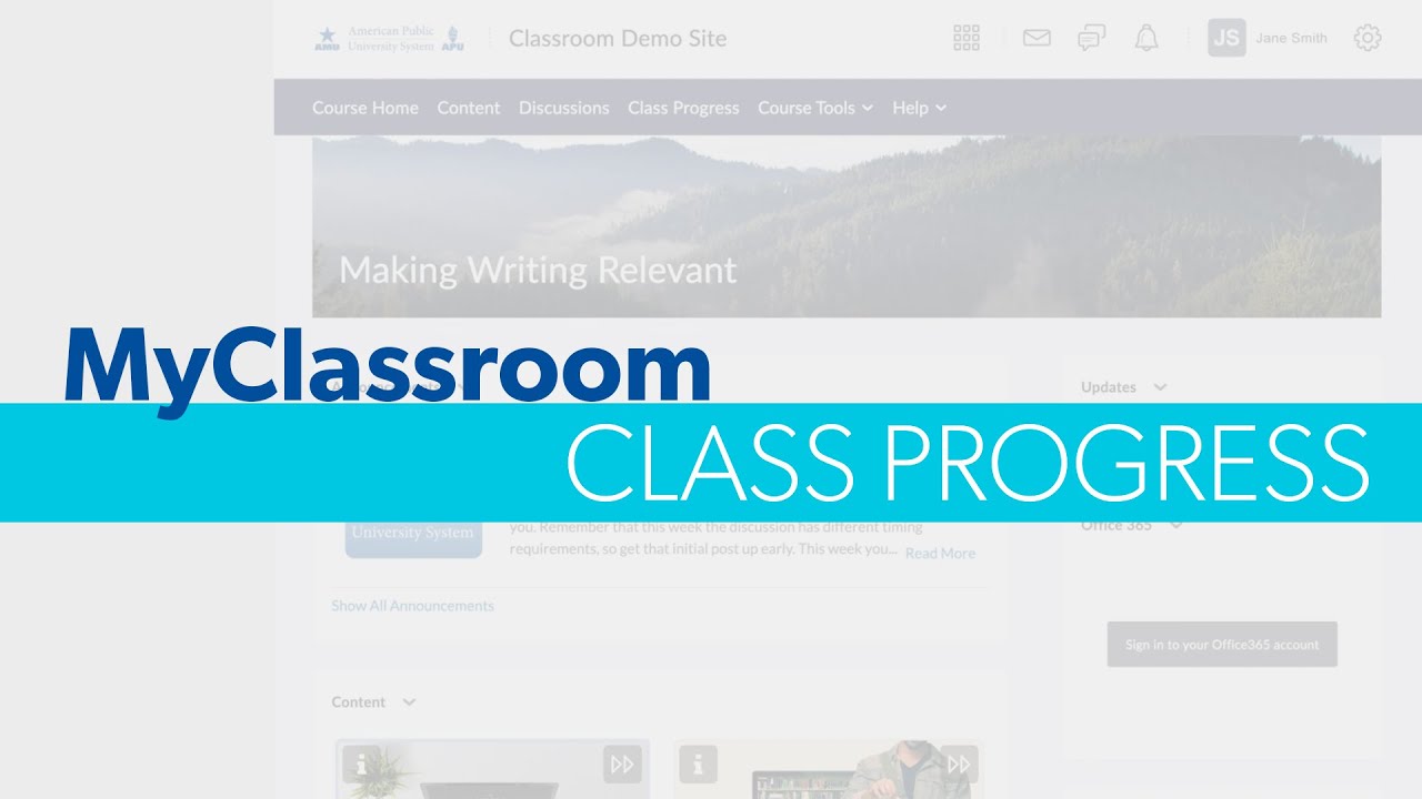 Module 5 – Tracking Your Class Progress