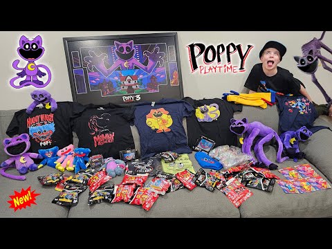 HUGE New Poppy Playtime Plush & Toys Unboxing Video!