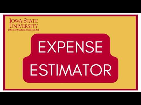 How to Use the Expense Estimator