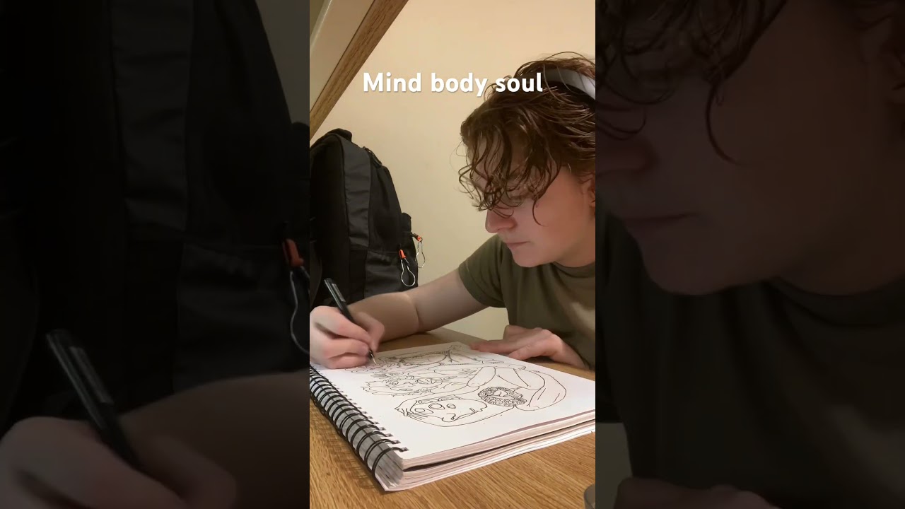 Mind body soul.                               #art #artist