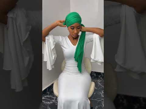 How to tie a sleek simple turban #turbantutorial #turban
