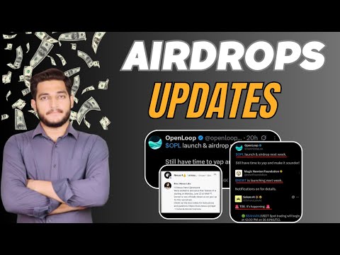 Crypto Airdrops New Updates || Free Crypto Airdrops Launching Updates