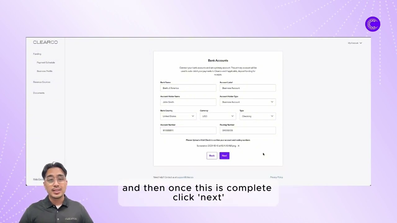 How to Bypass Plaid to Connect a Bank Account | Clearco