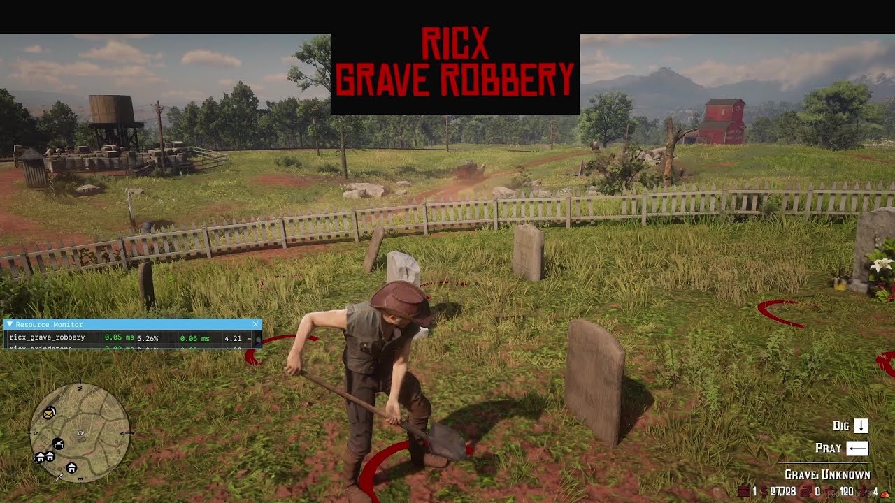 [FREE][RedEM:RP & VORP &QBR] RicX Grave Robbery - RedM Releases - Cfx ...