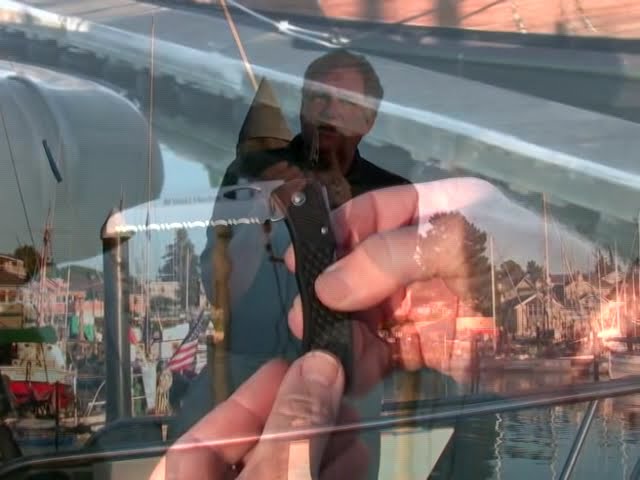 WEST MARINE Stainless Steel Serrated Rigging Knife