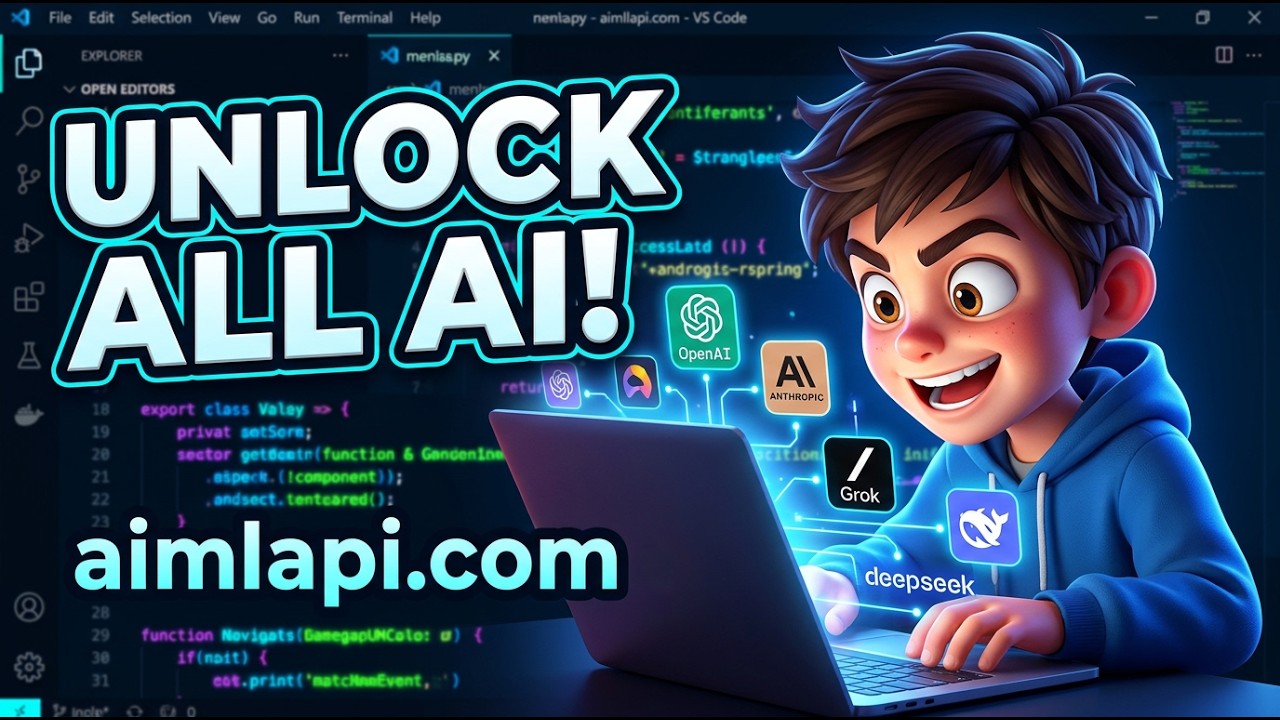 aimlapi.com - FREE API keys of Open AI, Anthropic, Grok, Deepseek and many more