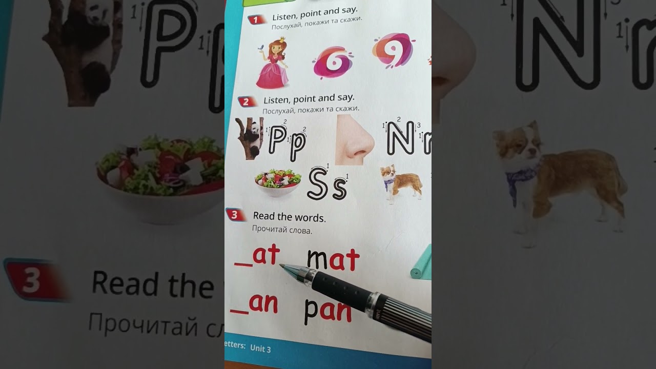 Quick Minds 1 Reading unit 3 (с. 108-109) #shorts #cvcwords #QuickMinds1 #englishkids