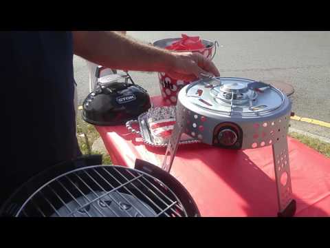 The Ultra Portable @STOKGrills Tourist Grill Set Up Demo With Barry ...