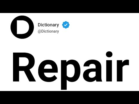 Repair Meaning In English