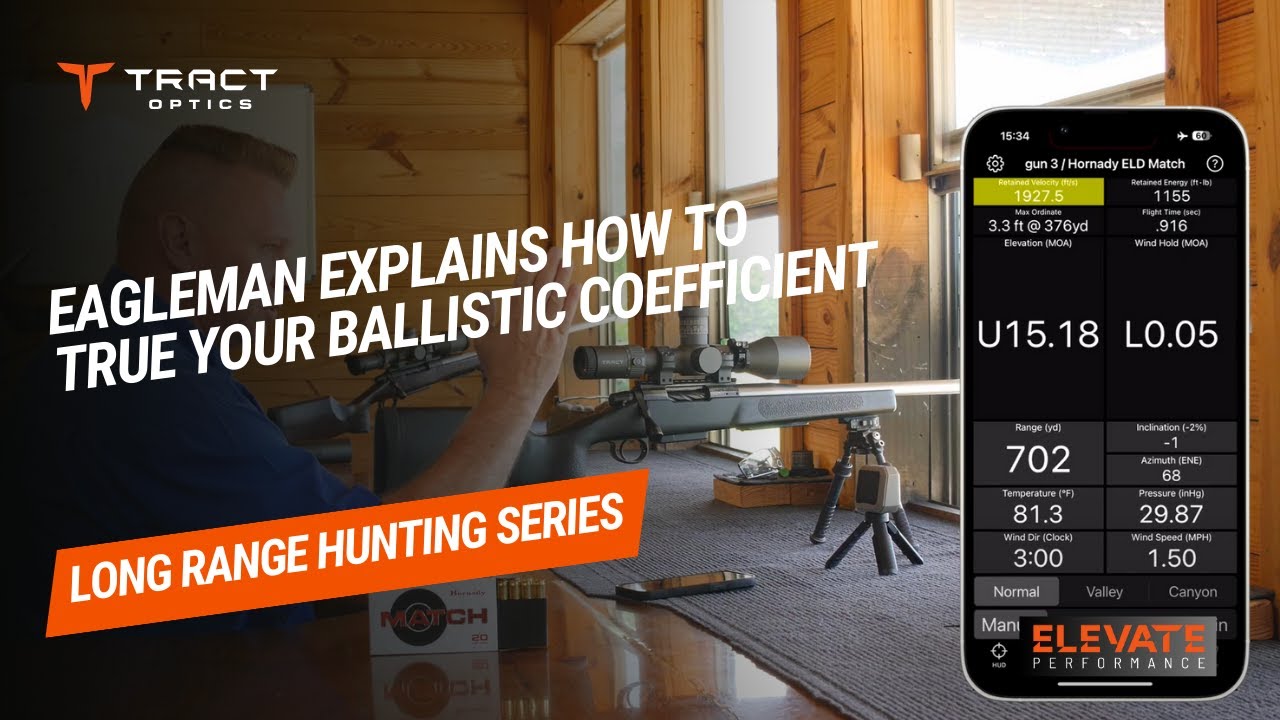 James Eagleman Explains How to True Your Ballistic Coefficient #ballistic