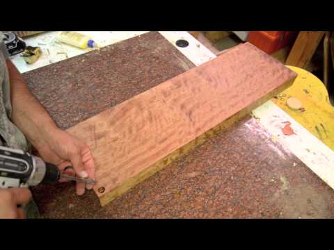 Luthier Wood Review: Bubinga dense hard wood for bass guitar body tonewood