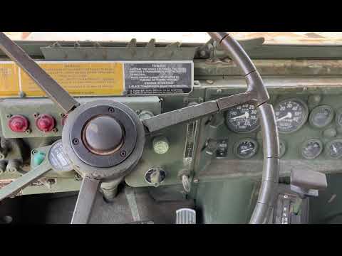 AM General M923 6X6 Military Truck Dashboard