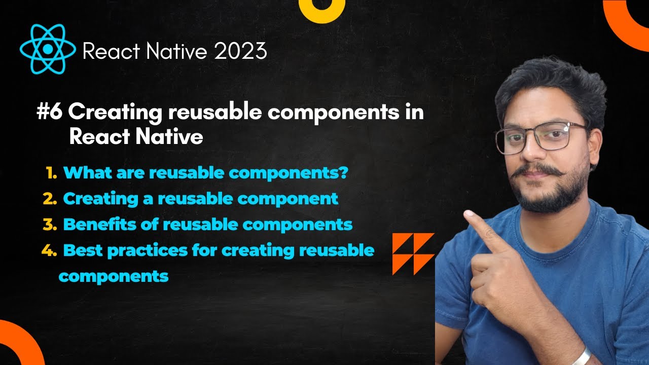 #6 Creating reusable components in React Native #reactnative #javascript #mobileapp