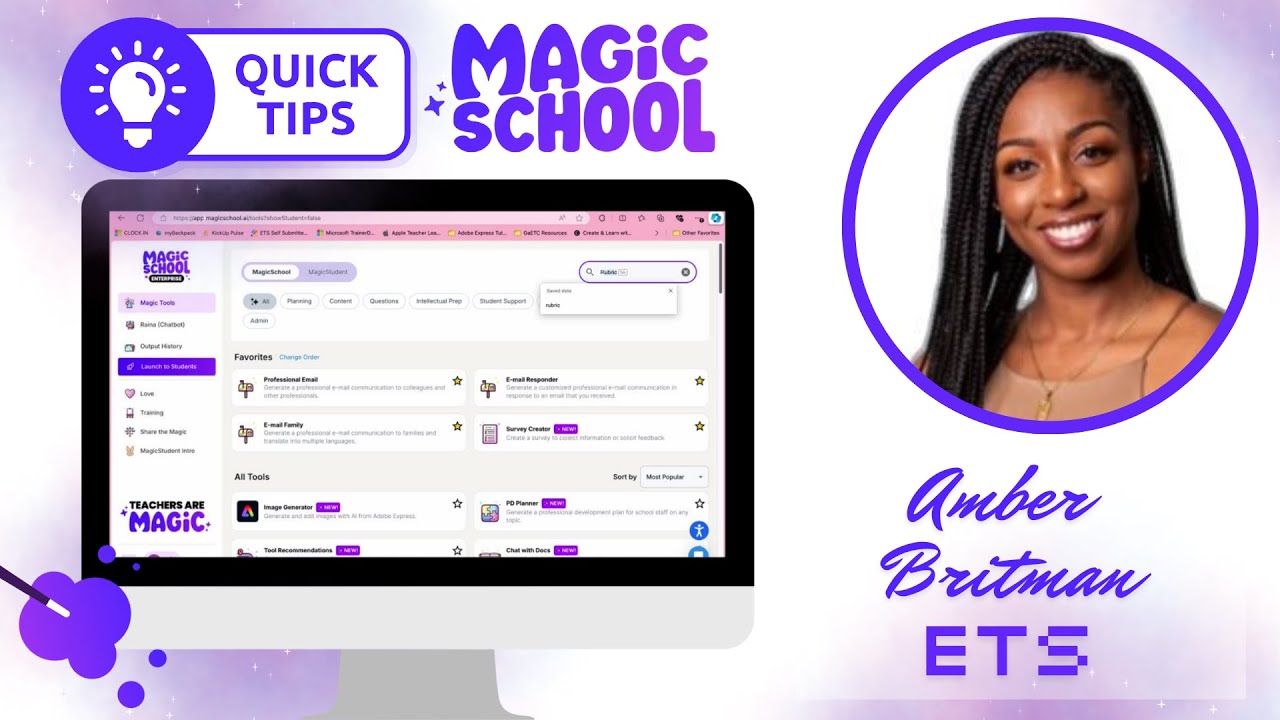 Magic School - Rubric Generator