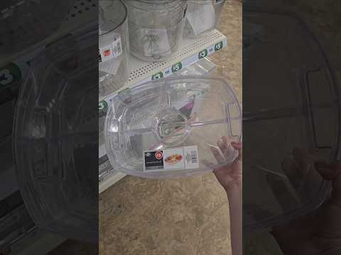 Dollar Tree Clear Acrylic Serving Pieces!