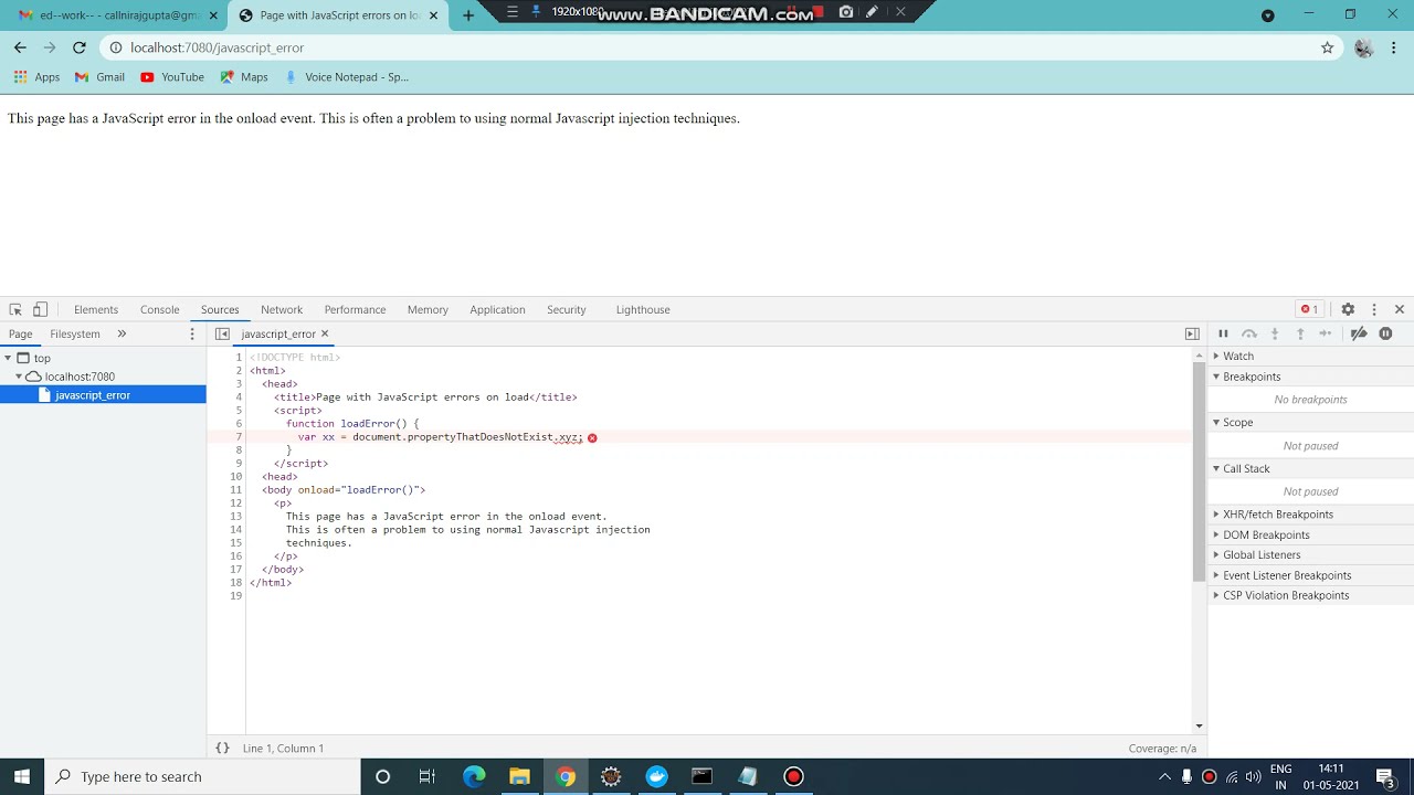 Capture Java script error from browser console using Selenium