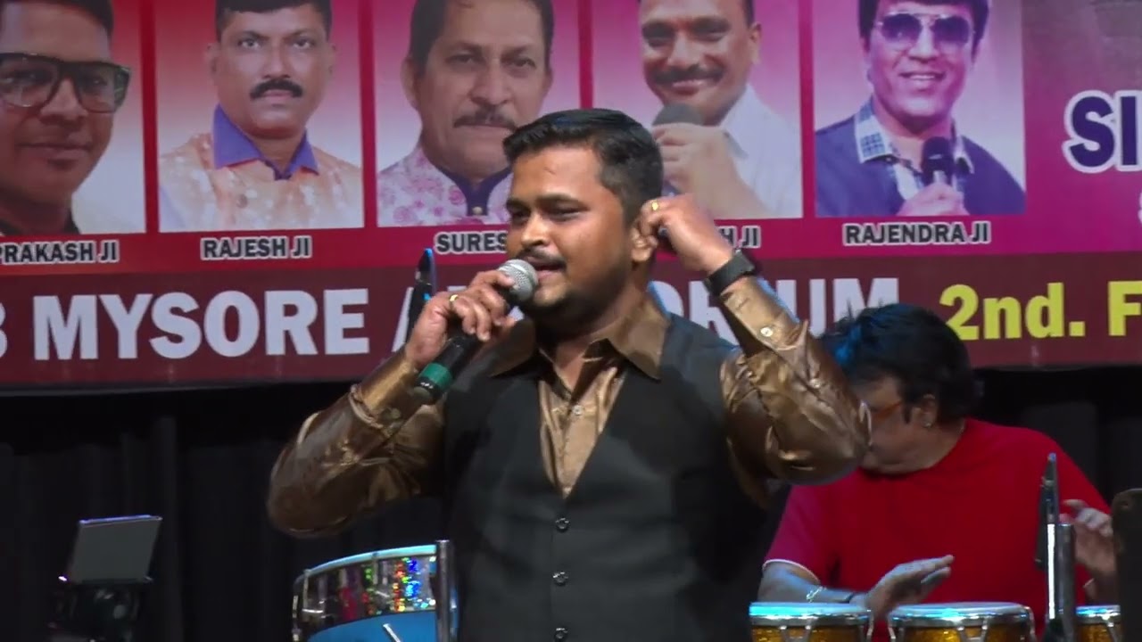 Chahiye Thoda Pyar  | Prathamesh chavan | Kishore Kumar | 8th June AT MYSORE AUDITORIUM