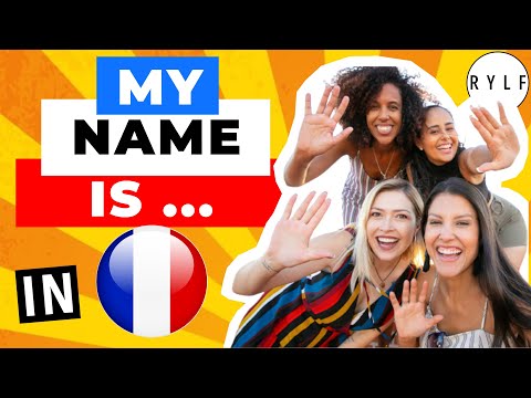 INTRODUCE YOURSELF IN FRENCH FOR BEGINNERS / HOW TO SAY MY NAME IS IN FRENCH/ Relax You Learn French