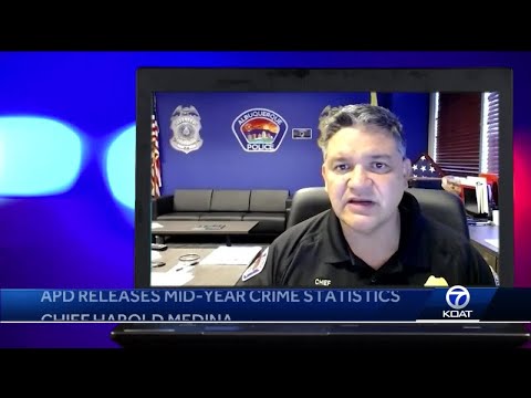 Albuquerque overall crime down 20%; crimes against people up
