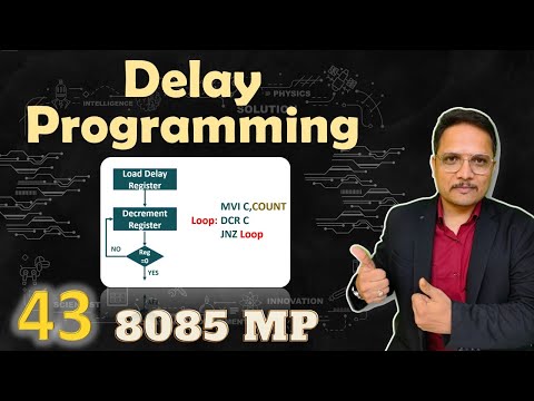 Learn Delay Programming for Microprocessor 8085 - Mind Luster