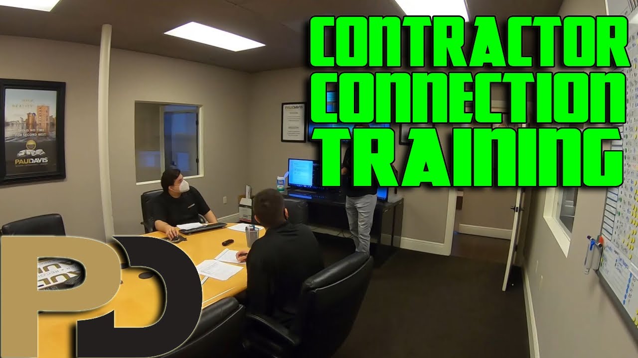 Contractor Connection Training