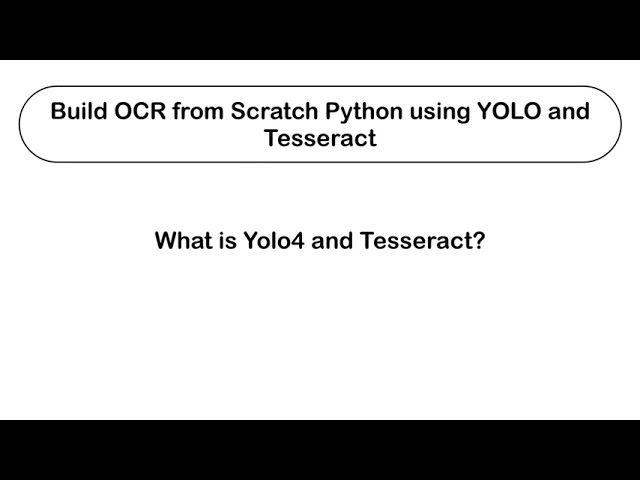 What is YOLOv4 | AI Basics | AI Online Course