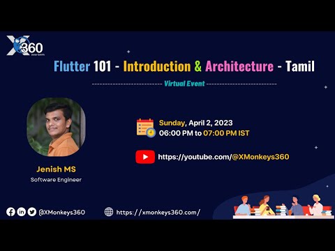 Flutter 101 - Introduction & Architecture - Tamil