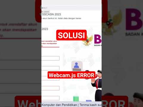solusi webcam.js Error di sscasn bkn