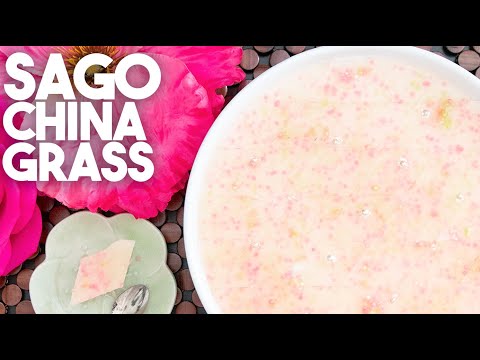 Sago China Grass | Agar Agar Dessert | Kravings