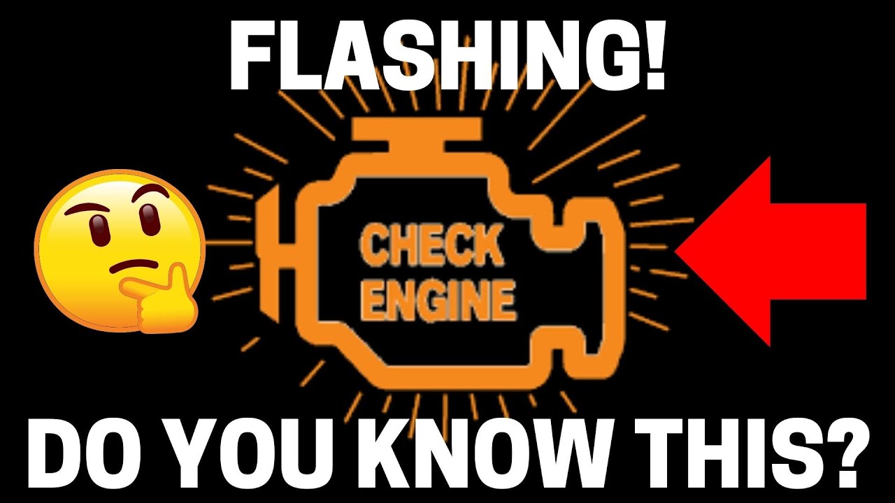 Check Engine Light Flashing - What Does It Mean?