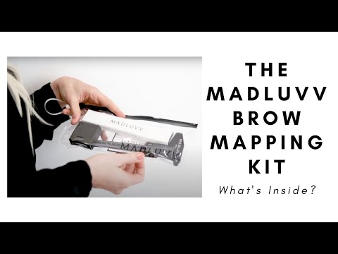 The Madluvv Brow Mapping Kit Unboxing - What's Inside?