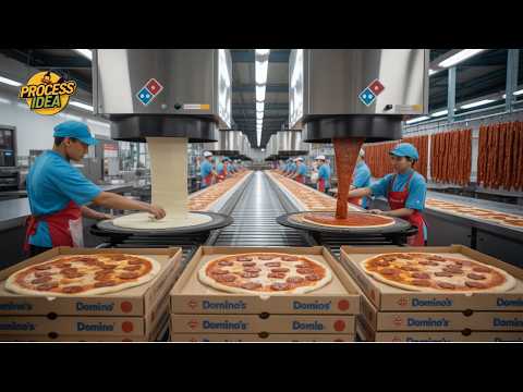 How Pizza Is Made | Automatic Pizza Production Line