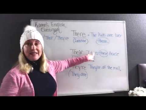 When to Use There, Their, and They're | Karen's English Classroom