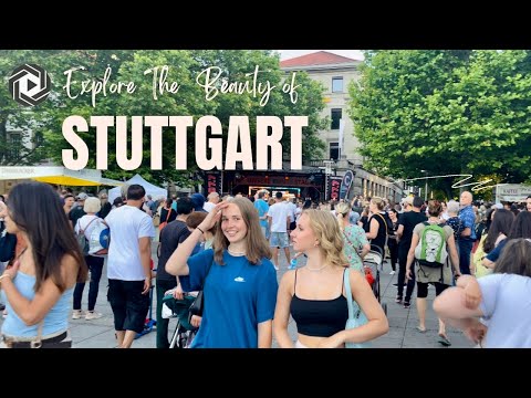 [4K] Stuttgart Germany 🇩🇪 | Weekend Activities in Stuttgart | City Centre Walk 🚶