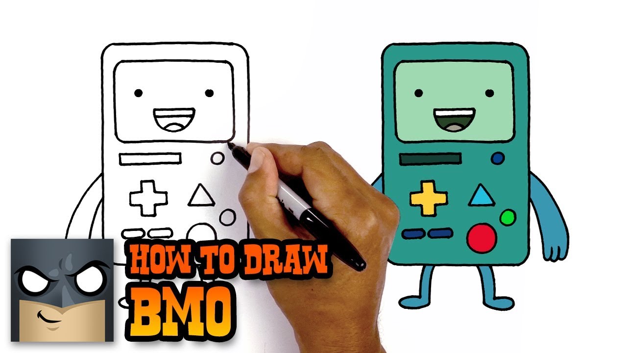 How to Draw Adventure Time BMO | Beginner Drawing Tutorial (Step-by-Step)