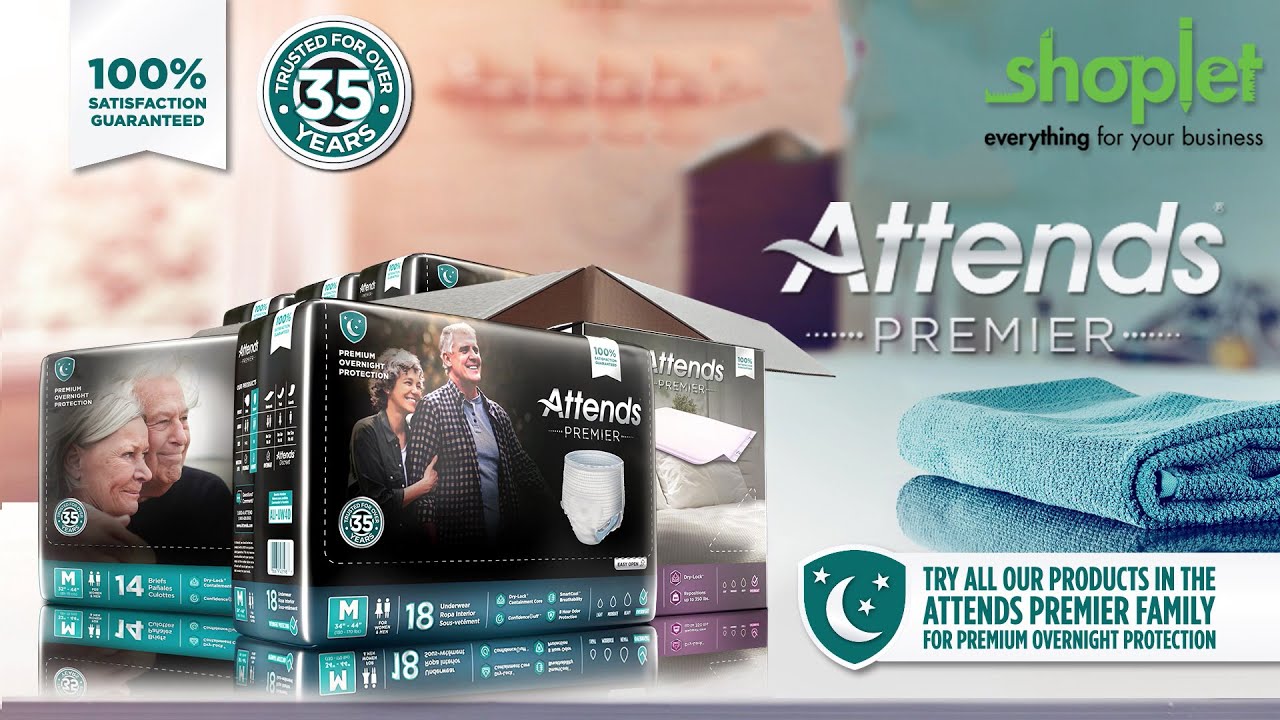 Attends Premier Adult Brief, X-Large - 48ALIBR40 - Shoplet.com